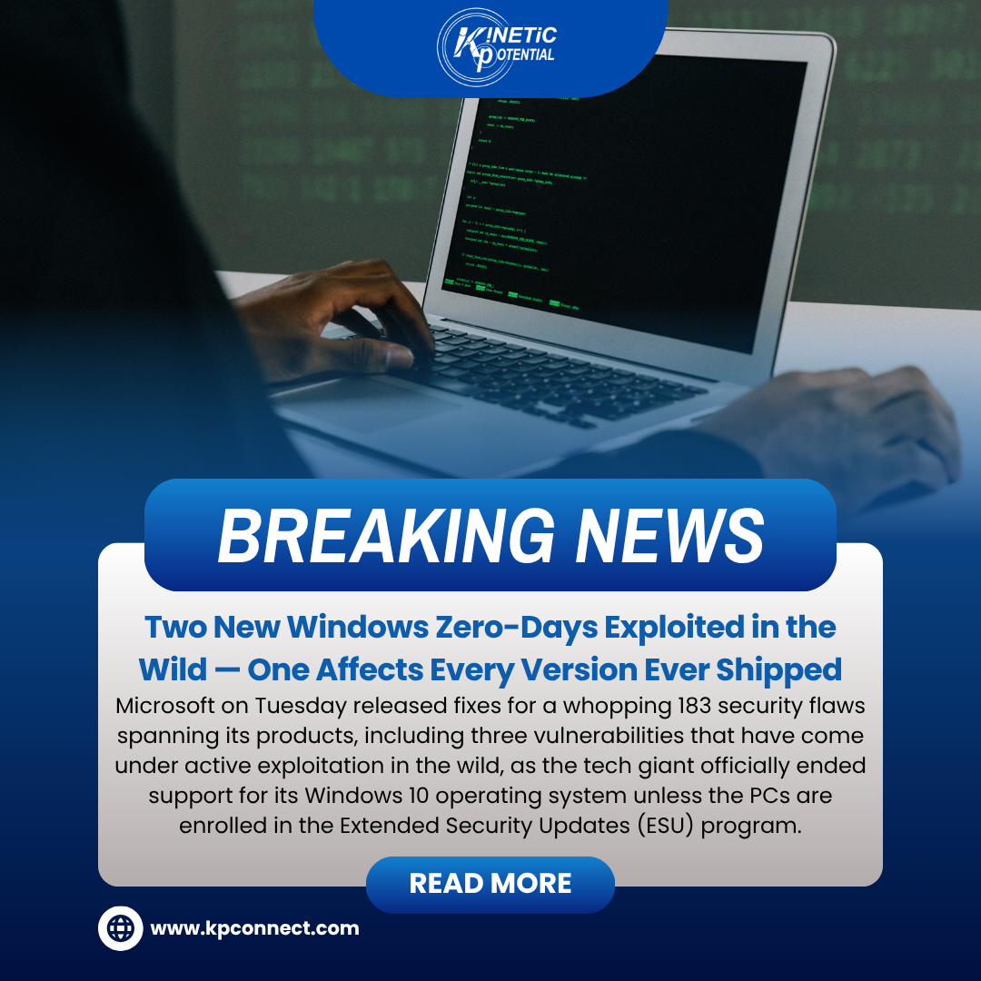 Two New Windows Zero-Days Exploited in the Wild — One Affects Every ...